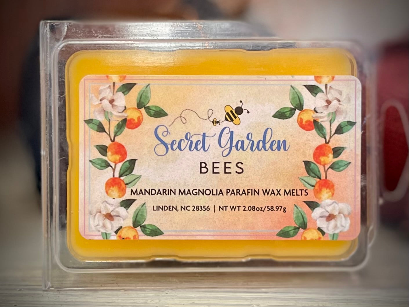 MANDARIN MAGNOLIA PARAFIN WAX METLS – Secret Garden Bees